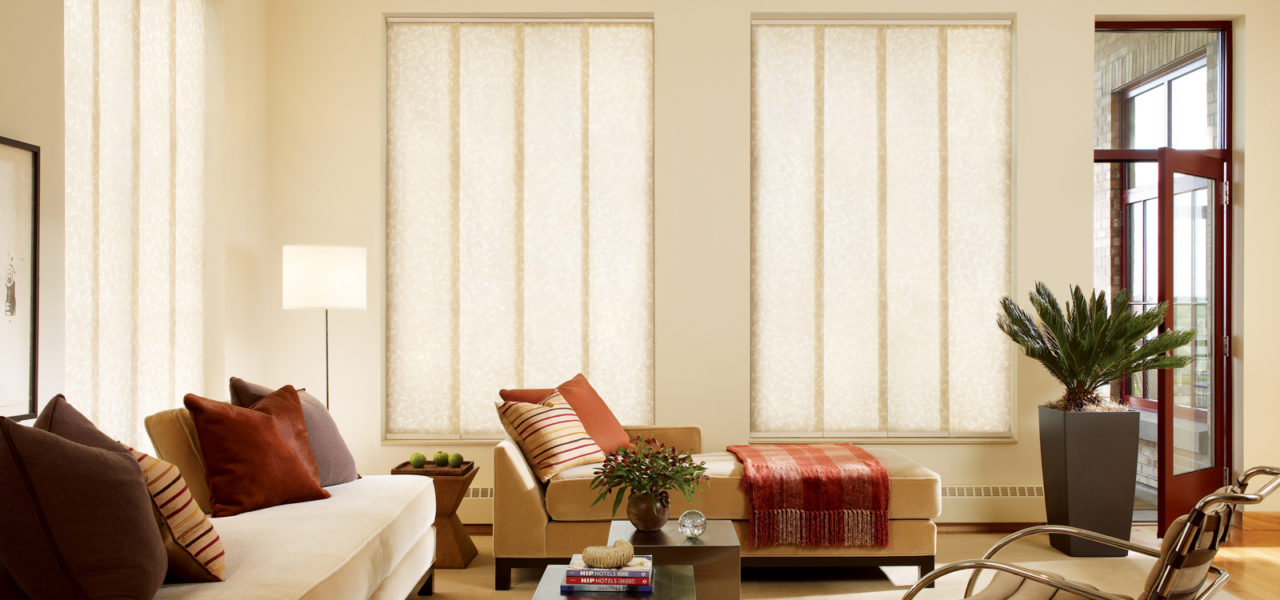 Skyline Gliding Window Panels | Hunter Douglas | Z Blinds Fresno